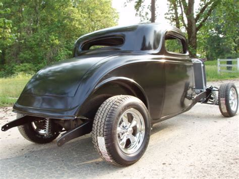 1934 Ford Three Window Project Chop Top Rat Hot Rod Coupe Street Rod