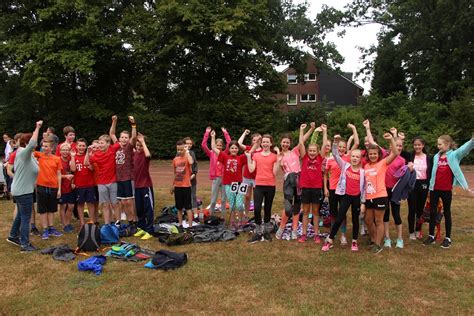 Spannendes Sportfest Der 5er Und 6er Gymnasium St Ursula Dorsten