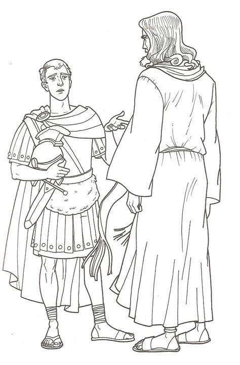 Desenho De Soldado De Jesus Para Colorir Tudodesenhos
