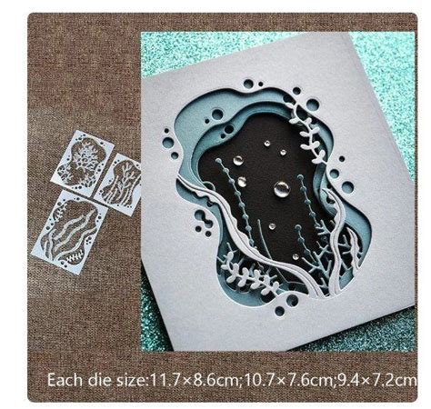 Neues Stanzschablonen Set 3D Unterwasserwelt Kaufen Auf Ricardo