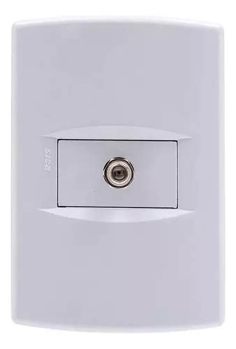 Llave De Luz Armada Sica Life Toma Tv Blanco Puro