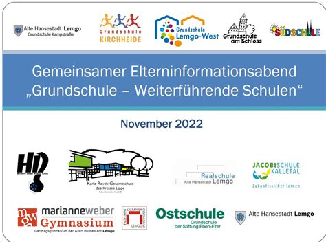 Ablauf Ziel Voll lemgo grundschule tag der offenen tür Lehre
