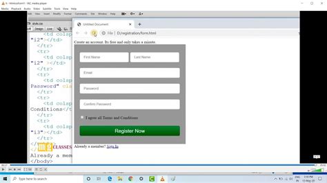 How To Make Form Using Html And Css