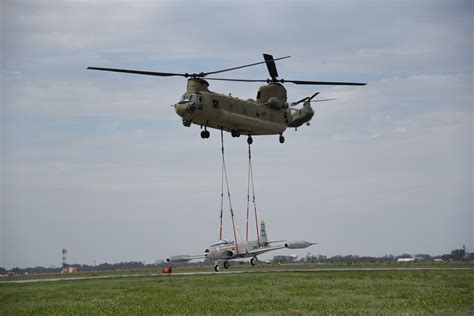 Army Slings Historic Iowa F To Ang Paint Facility Th Air