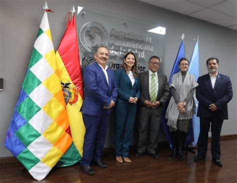 Ops Acuerda Con El Ministerio De Salud Y Deportes Fortalecer La Gesti N