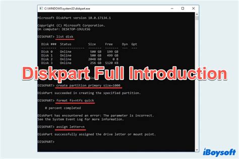What Is Diskpart How To Use Diskpart