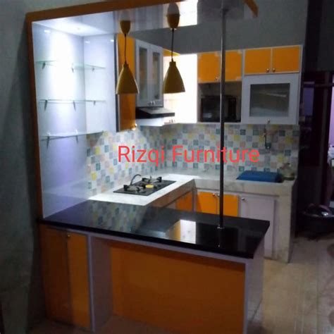 Jual Kitchen Set Minimalis Meja Bar Mini Kota Depok Rizqi Furniture