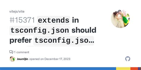 Extends In Tsconfig Json Should Prefer Tsconfig Json Over