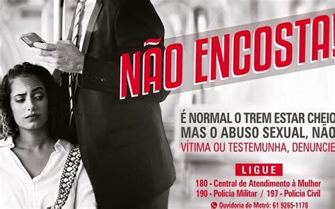 Metrô do DF lança nova campanha contra violência sexual Misto Brasil