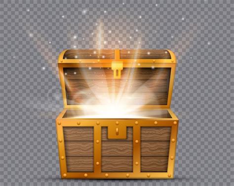 Open Treasure Chest Png