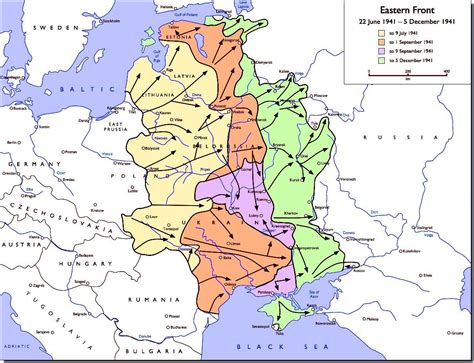 Wwii Eastern Front Map Images And Photos Finder