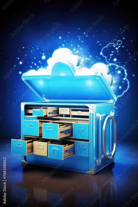 Seamless Cloud Integration Connecting Computer To Server For Online