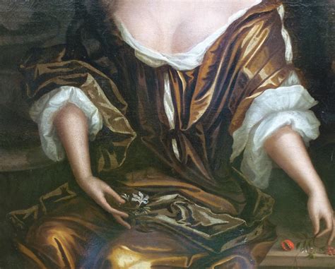 Proantic Grand Portrait De Femme Epoque Louis XIV Huile Toile Du XVII
