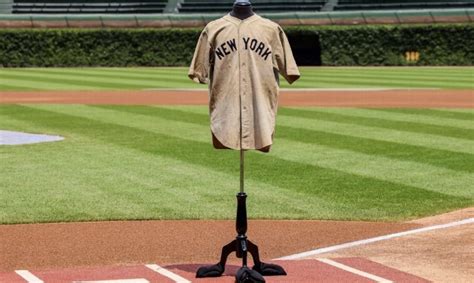 Babe Ruth Jersey Shatters Sports Memorabilia Auction Record