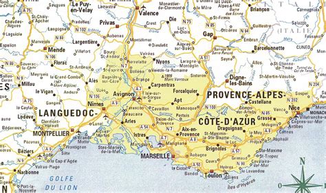 Carte Des Villes Du Sud Voyage Carte Plan