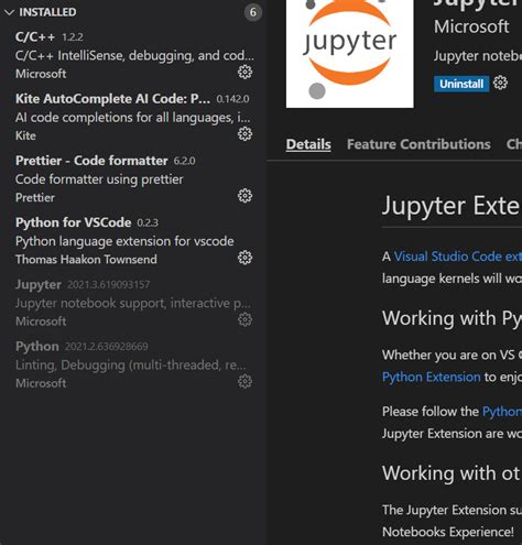 select python interpreter vs code