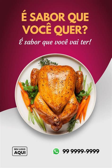 Frango Assado Story para Instagram Vídeo Frango assado Frango