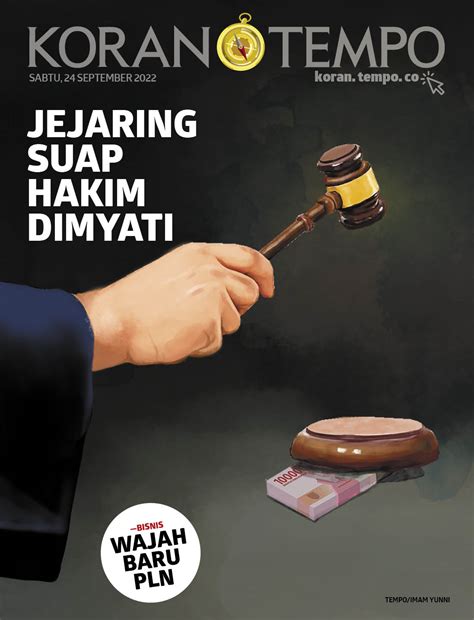 Koran Tempo On Twitter Penahanan Hakim Agung Sudrajad Dimyati Bersama