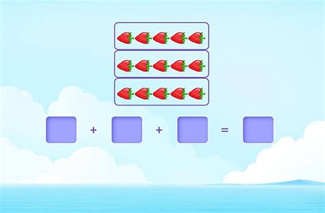 Find The Total Using Repeated Addition Game Math Games Splashlearn