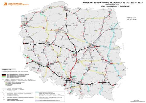 Sprawdź na mapie przygotowanie dróg i autostrad Generalna Dyrekcja