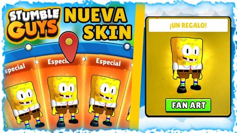 NUEVAS SKINS De FAN ARTS En STUMBLE GUYS 10 COLABORARAN Con BOB