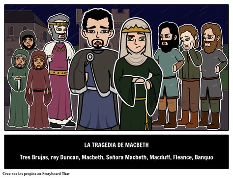 Macbeth Personajes Principales Storyboard Od Es Examples