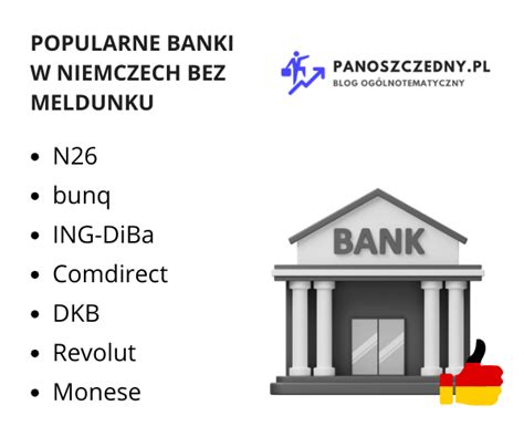 Konto bankowe w Niemczech bez meldunku jak założyć w 2024