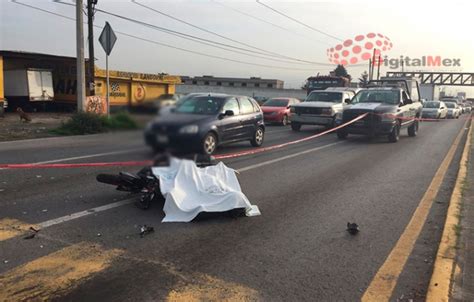 Fallece Motociclista Al Chocar Contra Coche En La Toluca Naucalpan