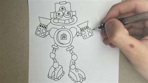 How To Draw Clubbox Wubbox Epic From My Singing Monsters Very Easy