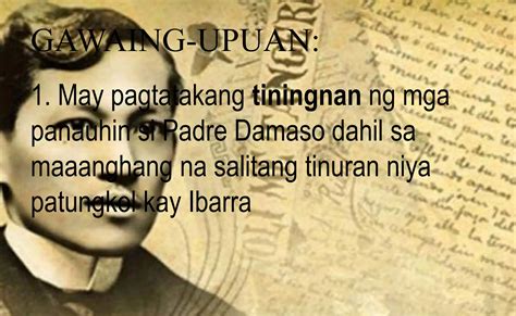 Filipino 9 Noli Me Tangere Kabanata 3 Pagbibigay Kahulugan Sa Mga