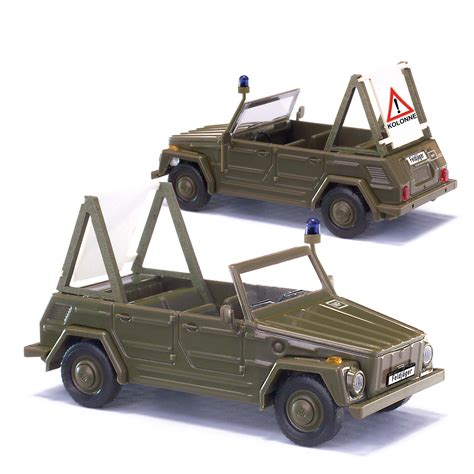 DS Automodelle Modellbauvertrieb Busch VW 181 Kurierw Feldjäger 52725