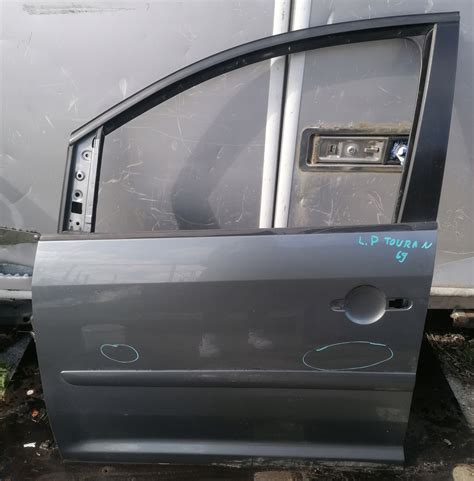 VW TOURAN I 03r DRZWI LEWE PRZEDNIE LEWY PRZÓD za 295 zł z Szprotawa