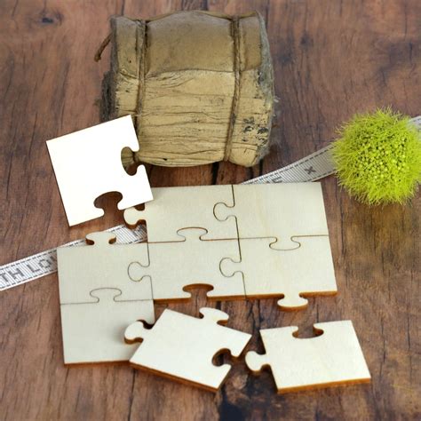 Bütic Holz Puzzle Puzzleteile Holzpuzzle 5x5 50x50cm Basteln Deko