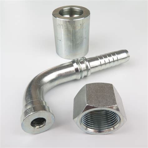 20291 90 Degree Metric Female Swaged Hose Fitting With High Quality