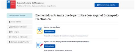 Guía paso a paso para obtener el Estampado Electrónico online