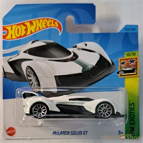Hot Wheels HW Exotics McLaren Solus GT ManóShop webáru