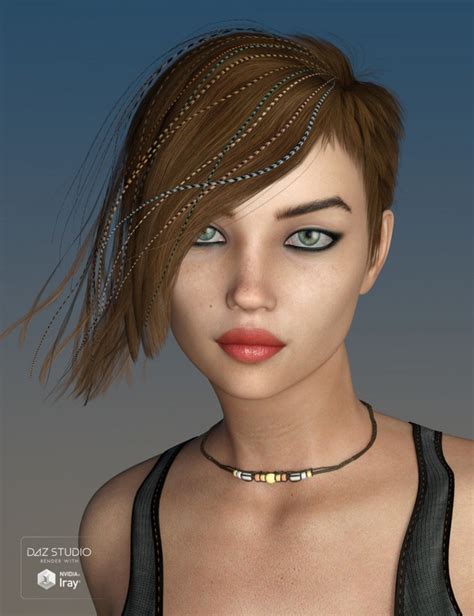 Danny Hair For Genesis And Female S Repost Free Daz D Models