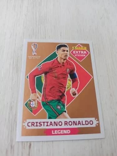 Busca Figurita Extra Sticker Mundial Qatar 2022 Ronaldo Bronce A La