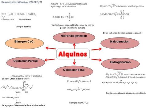 Quimica Organica Alcanos Alquenos Alquinos Reacciones Quimica
