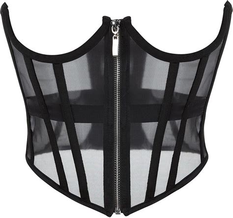 Corsage Damen Bauchweg Sexy Große Größen Schwarz Reizwäsche