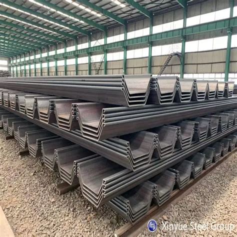 Larseen Retaining Walls Steel Sheet Pile Ot Rolled U Type 2 Z Type