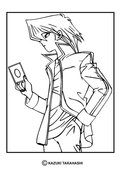 Yu Gi Oh Bilder Zum Ausmalen Ausmalbild Yugi Muto Aus Yu Gi Oh