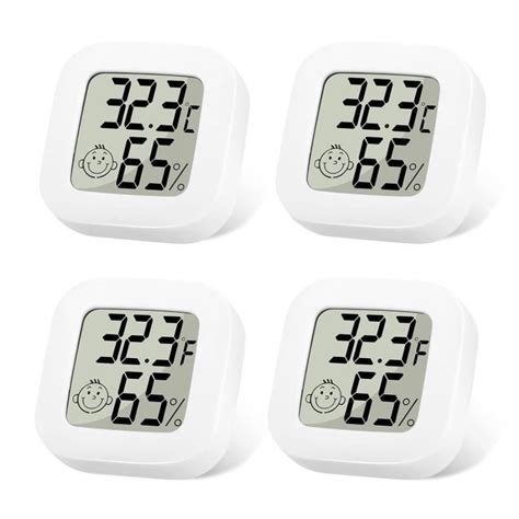 Pi Ces Thermometre Hygrometre Interieur Maison Mini Lcd Digital
