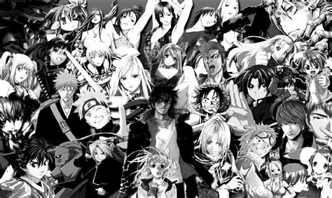 101 ảnh manga trắng đen đẹp chất lượng cao tải miễn phí