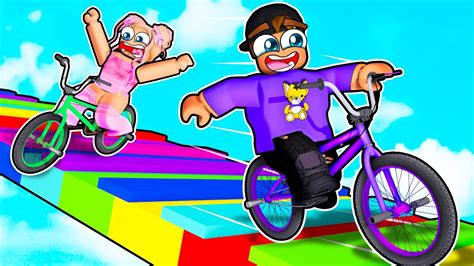 ROBLOX OBBY BUT YOU RE ON A BIKE YouTube