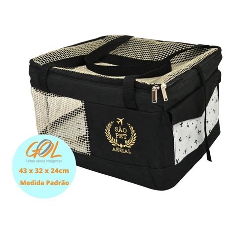 Bolsa Pet Para Transporte Aereo Gol Linhas Aereas Shopee Brasil