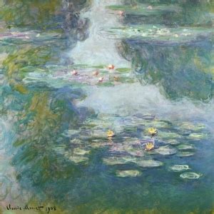 Quadro Stampa Su Tela Claude Monet Ninfee