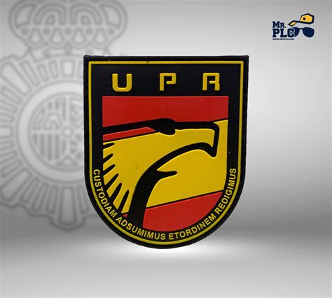 Parche UPR realizado en PVC Policía Nacional MrPolicia