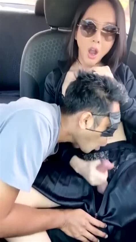 Hot Ladyboy Cum In Guys Mouth In Car AShemaletube