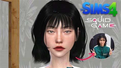 Kang Sae Byeok Jung Hoyeon SQUID GAME The Sims 4 CAS SPEED EDIT
